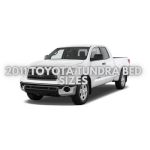 2011 Toyota Tundra Bed Sizes (with Charts)